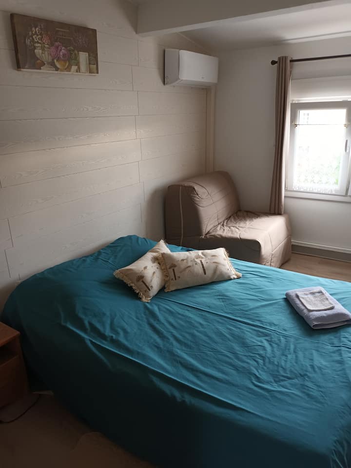 Chambre Individuelle Dans Pavillon Avec Jardin, - Noyon
