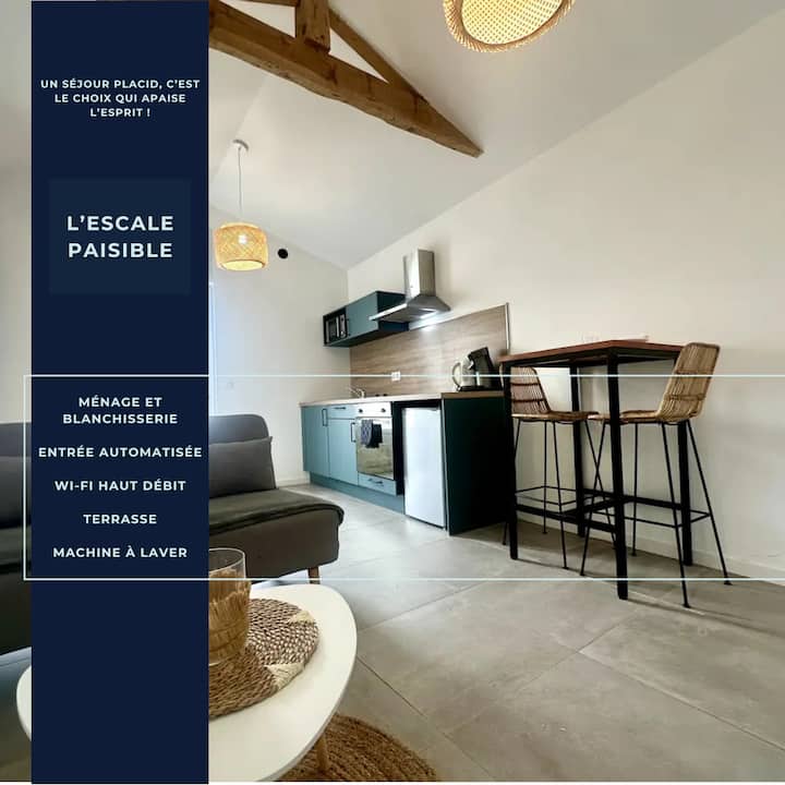 L'escale Paisible - Terrasse - Clim - Parking - Mont-de-Marsan