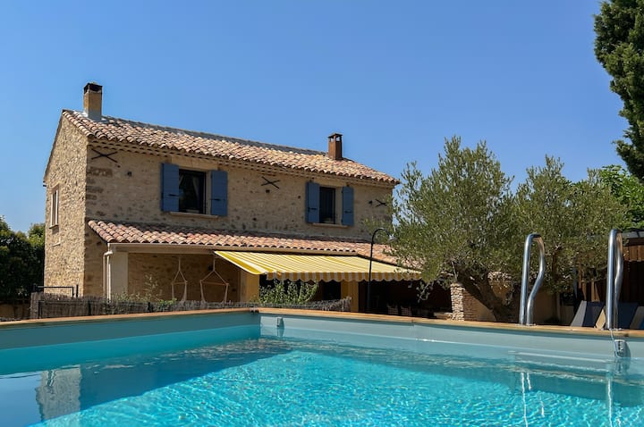 Mazet Des Balestiés, 6 Pers., Piscine,  Luberon - Apt