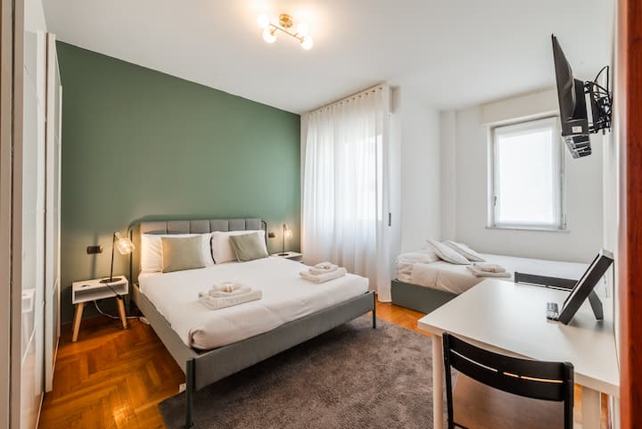 [Casa Garibaldi] A 5 Minuti Dalla Metro - Wifi - 