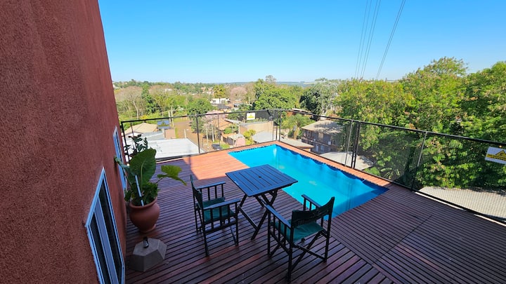 Duplex En Puerto Iguazú Con Pileta Y Buen Internet - Puerto Iguazú