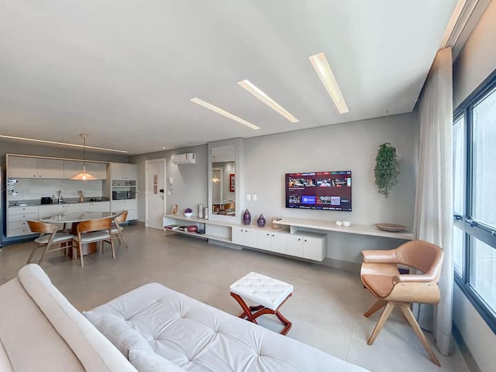 Loft De Luxo Há Poucos Passos Do Shopping Cg. - Campo Grande