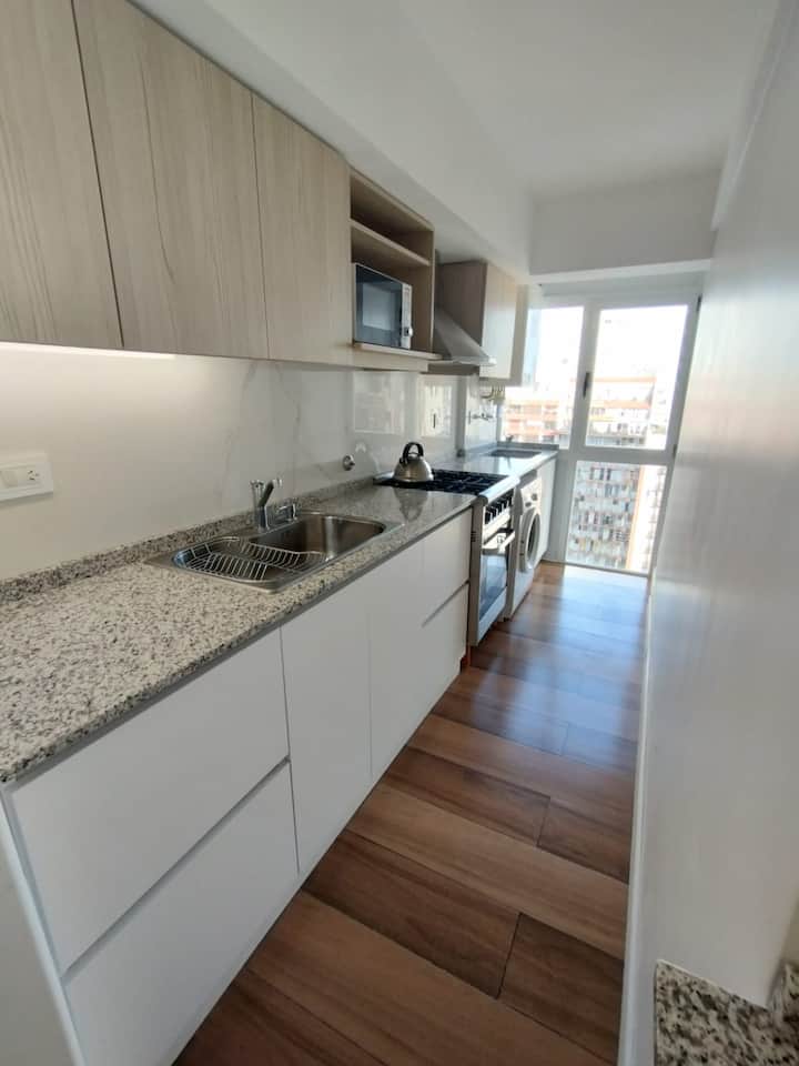 Moderno Departamento Céntrico A Pasos Del Mar - Mar del Plata