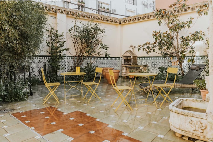 Casa Noble Málaga Centro Con Patio - 말라가