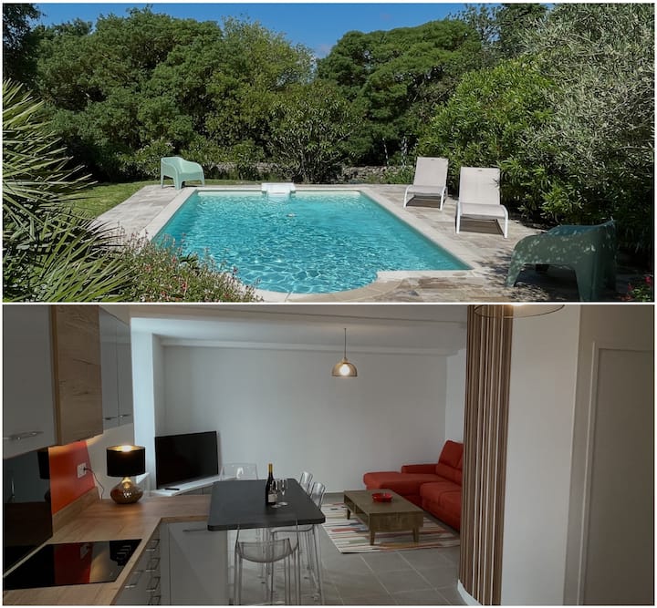 Maison De Village  + Un Accès Piscine - Aude