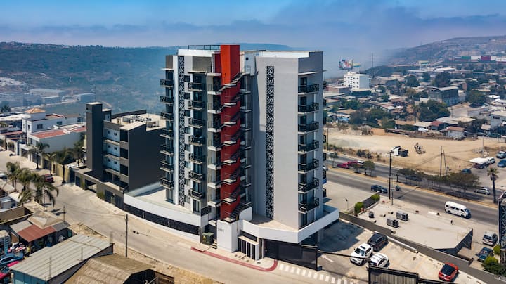 "3br" 4th Floor With A View, Comfort, Central Loc. - Tijuana