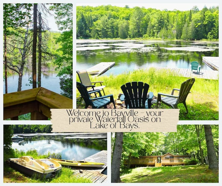 Lake Of Bays Muskoka Room | Dock, Kayak, Waterfall - Bracebridge
