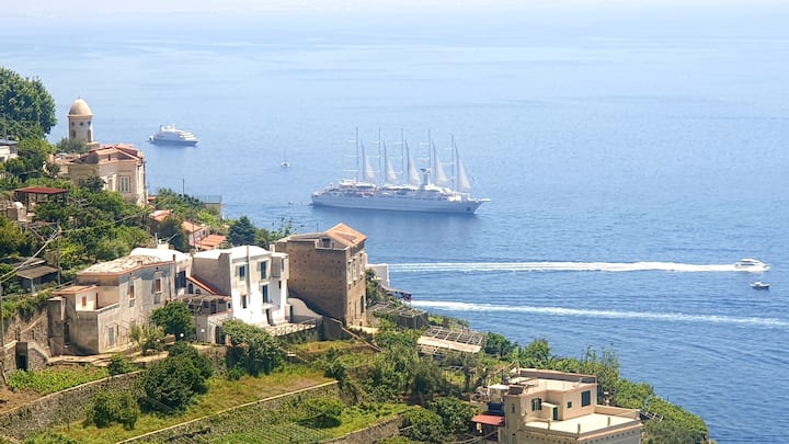 Amalfi Room Duoglio Junior Suite- Vasca-vista Mare - Amalfi