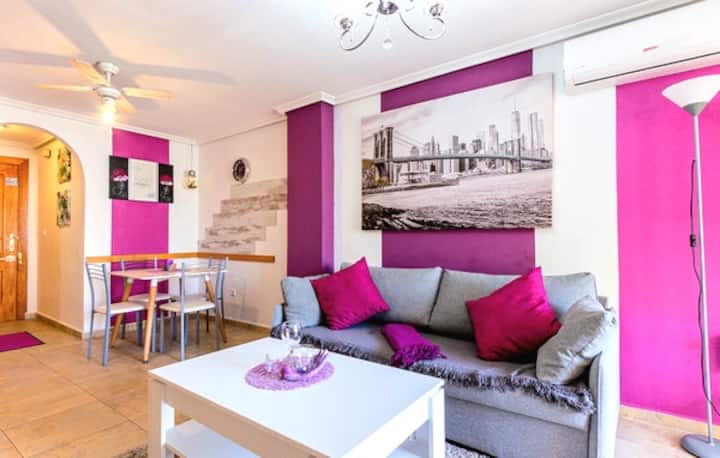 Lovely Apart.with Terrace- 500 Meters To The Beach - Torrevieja