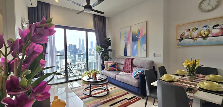 Contemporary Suite With Gorgeous Pools & Klcc View - Bukit Bintang