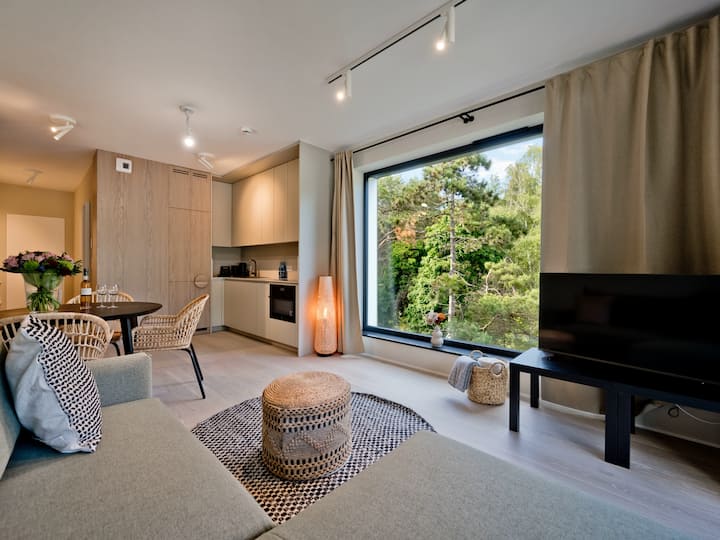 Blueapartpl Ustronny Apartament Przy Lesie - Jastarnia