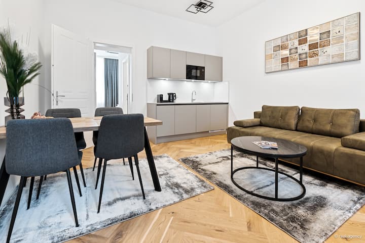 Rok 6: Schönes 1-zi. Apt Mit Garten & Platz Für 4 - Viena