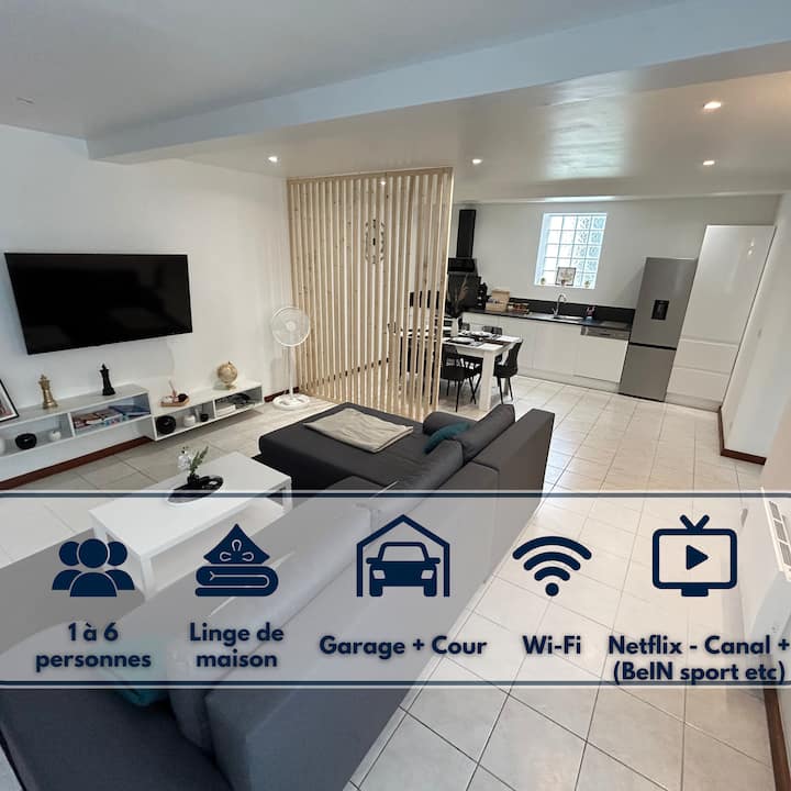 Centre Ville Avec Terasse/garage + Parking - Troyes