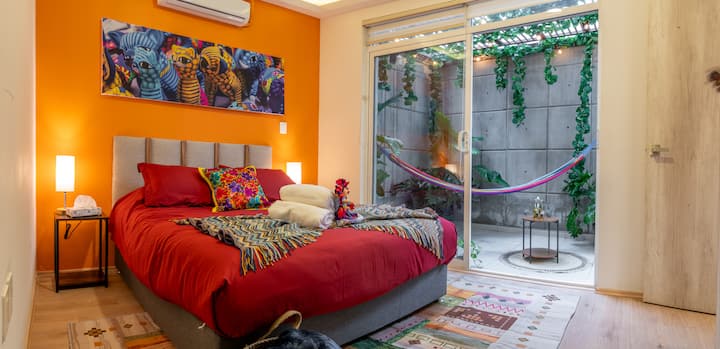 Condesa 2terraces Apartment Walking To Parks W/ac - Mexiko-Stadt