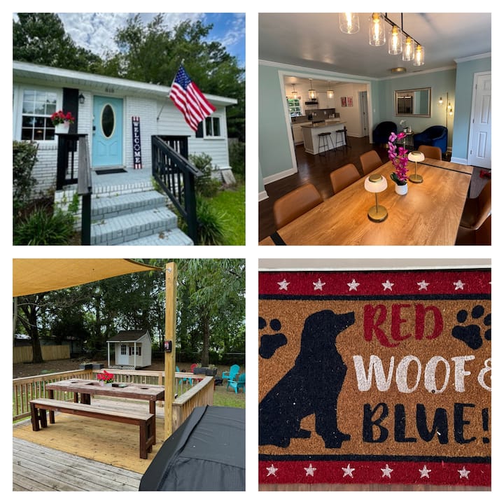 3mi Parris Island | Pet-friendly | Firepit | Wifi - Beaufort, SC