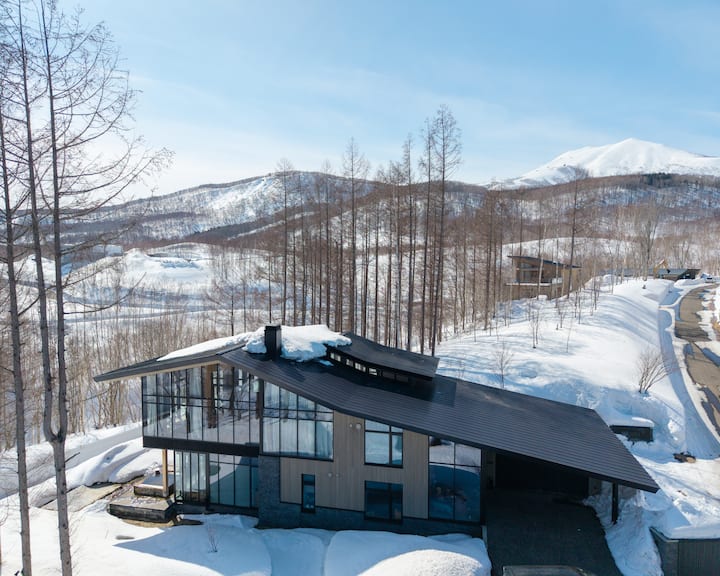 Kazahana | 5br Designer Chalet W/ Onsen, Hanazono - 北海道