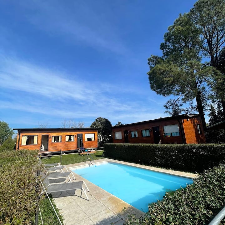 Cabaña Ideal Con Pileta Climatizada Y Parrilla. - Gualeguaychú