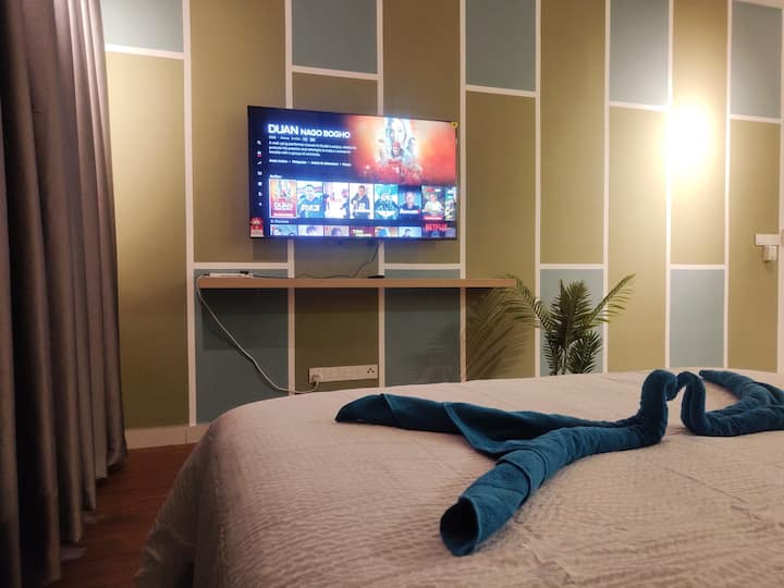 Presidential Suite King Bed 58' Tv Studio Freepark - Klang
