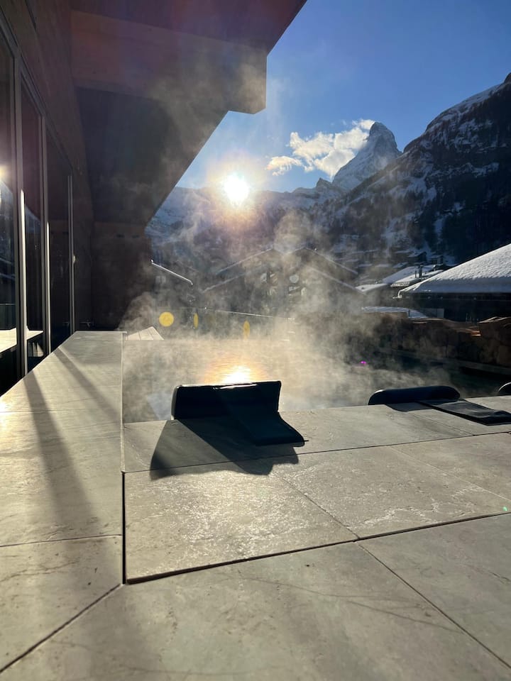 4 - 5p. Apartment Matterhorn View And Wellness - Zermatt