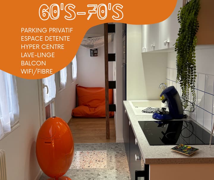 60's-70's + Parking/balcon - Clermont-Ferrand