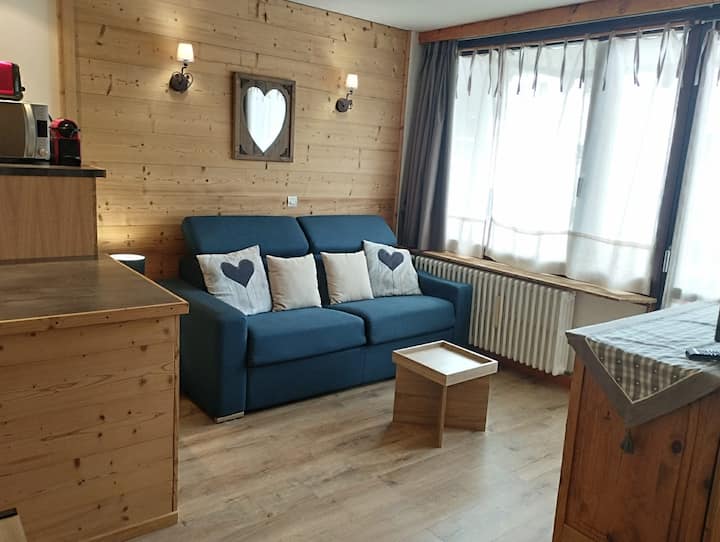 Beau Studio Rénové 30 M2 Au Pied Des Pistes De Ski - Lac du Chevril