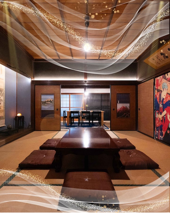 伝説の建築物｜築102年｜倉敷最大11llddk｜520㎡｜最大10名｜ベッド8台｜車3台｜倉敷美観 - Okayama