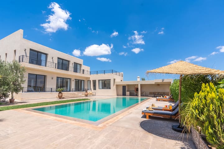 Villa Lina: Piscine Privée Et Personnel De Service - Essaouira