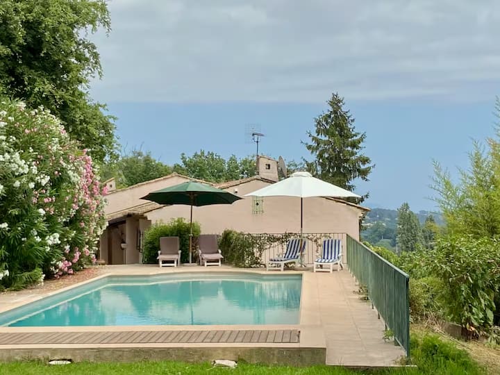 Villa Paisible à Deux Pas Du Village - Gréolières les Neiges