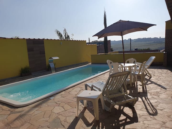 Casa Acolhedora  Para O Descanso -