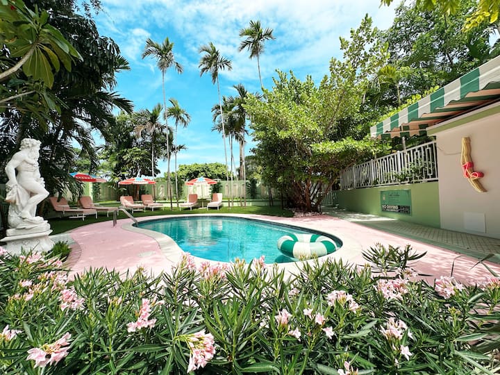 Coconut Society - Stylish Oasis W/ Pool & Jacuzzi. - Miami
