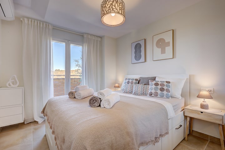 Lagunas De Mijas. New 2 Br Apartment. Beach Close. - Mijas