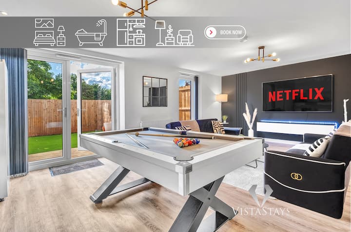 Weekday Deal 10% Off | Parking | Pool Table | Ps4 - Birmingham