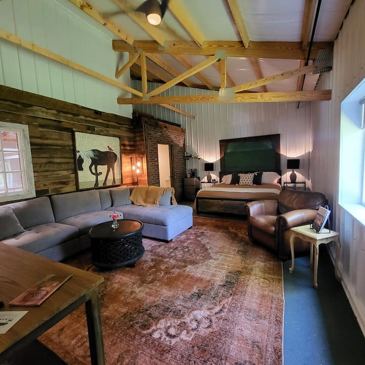 Vintage Store Loft Stay On A Rescue Farm - Michigan City, IN