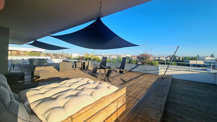 Appart 4 Ch Une Terrasse De 150m2 Et Parking Privé - Toulouse