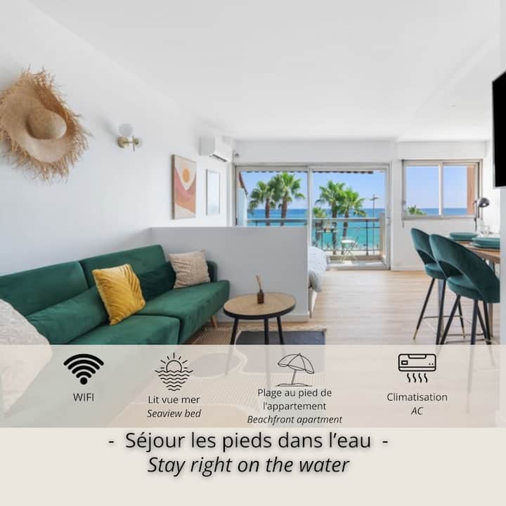 Cosy&chill - Superbe Vue Mer, Wifi, Clim, Netflix - Cagnes-sur-Mer
