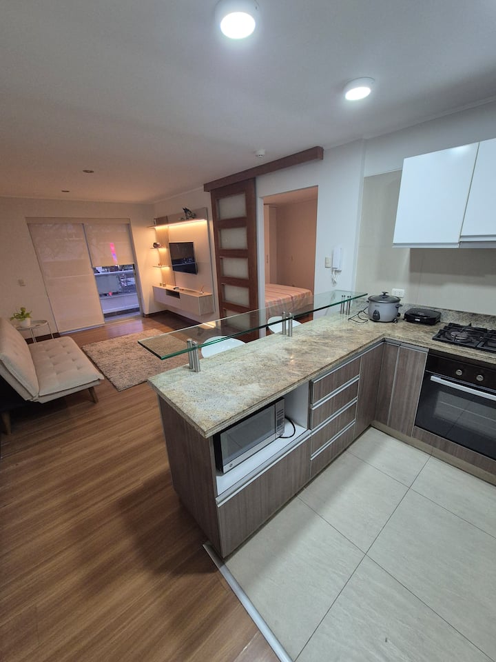 Departamento Acogedor En La Mejor Zona De Barranco - Lima