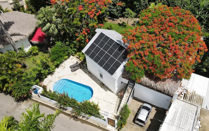 Moderne Unterkunft Mit Garten & Pool, Nahe Strand - Cabarete