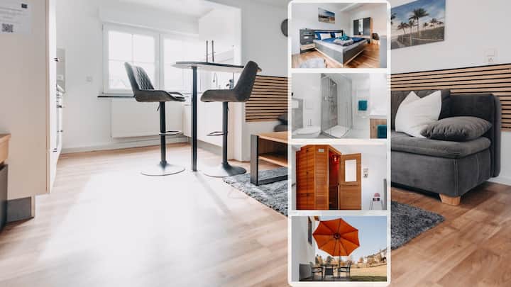 Kleeoase: Apt | Infrarotsauna | Terrasse | Garten - Villmar
