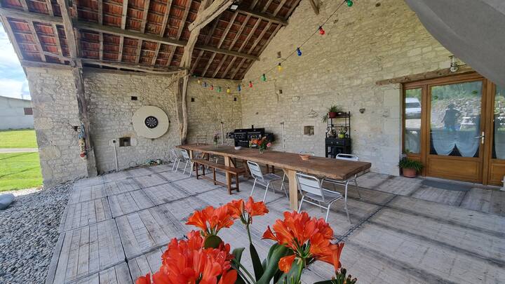 Grange Aménagée Avec Piscine - Tarn-et-Garonne