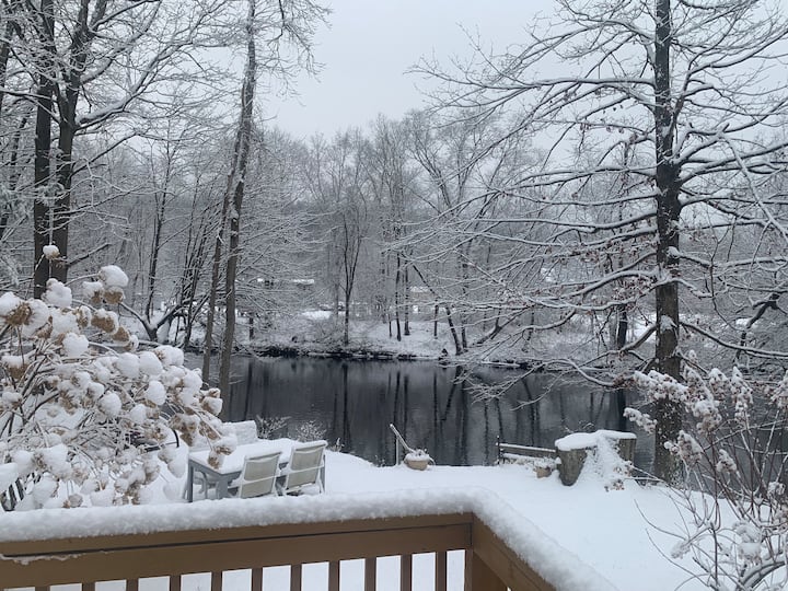 Riverfront House 2b Cozy Relax Peace - Port Jervis, NY