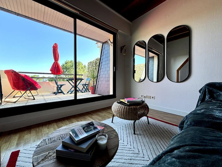 Terrasse Plein Ciel Proche Plage - La Baule-Escoublac