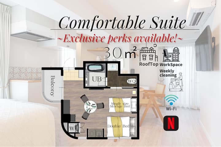 Long-term Boho Stay | Stylish Tokyo Hideaway #903 - Tokyo