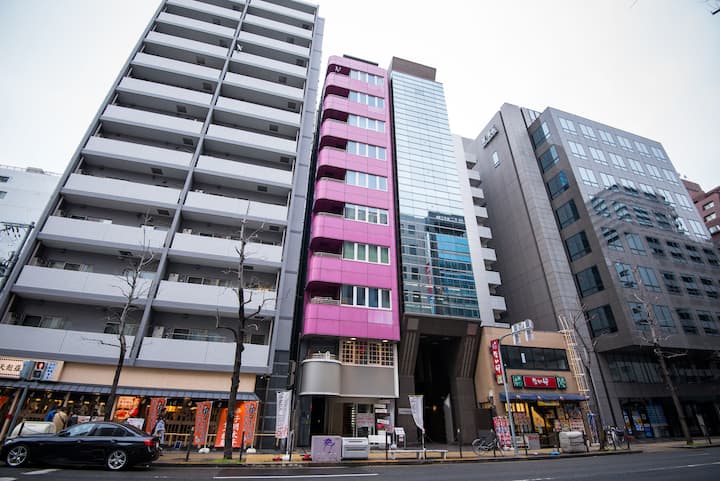 New Open格安価格/一部屋完全貸切/ベッド8台/子供に大人気のロフトベッド/駅近 - Osaka