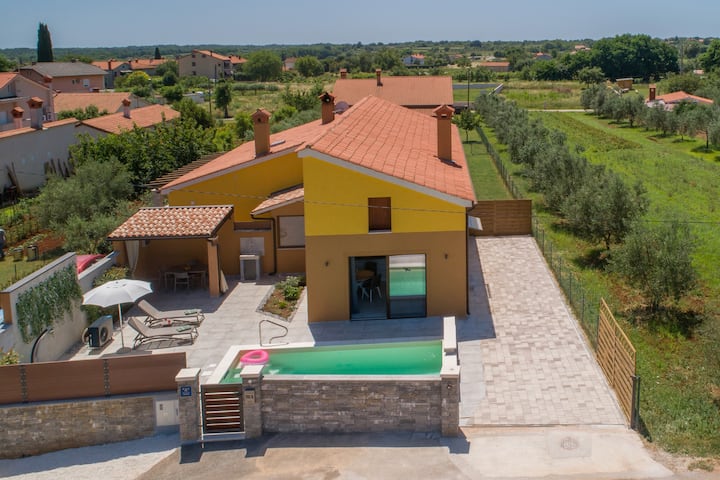 Apartment Vilo (2+2) With Heated Pool In Istria - Istria