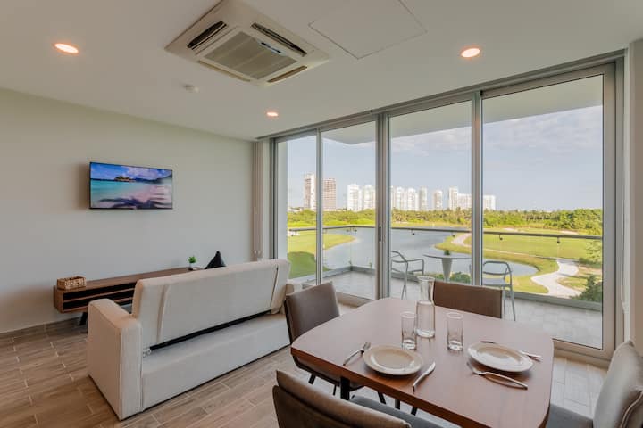 *Deluxe 1 Bdr Balcony, Wifi, Pool & Gym* - Cancún
