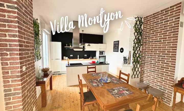 Villa Montyon - Centre Brive - Parking Et Piscine - Collonges-la-Rouge