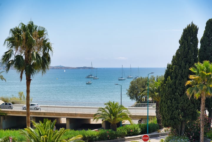 Le Roc Beach Bandol Vue Mer - Bandol