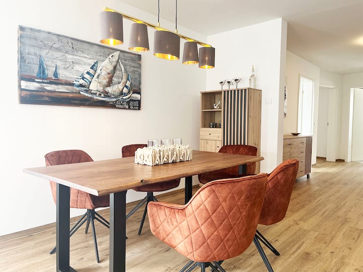 Exklusive 5* Fewo Mit Balkon, Sauna, 91qm - Krakow am See