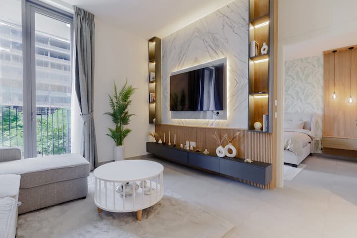 Sahab - Stunning 1br With Terrace At The Bolivard - Charjah
