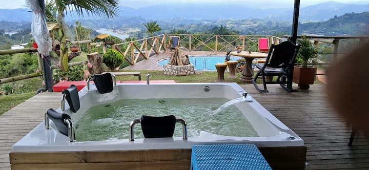 Casa De Campo, Finca Villa Celeste, Peñol Ant. - Peñol